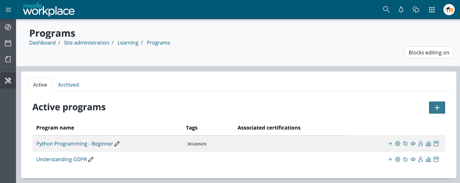 Moodle Workplace | Eummena